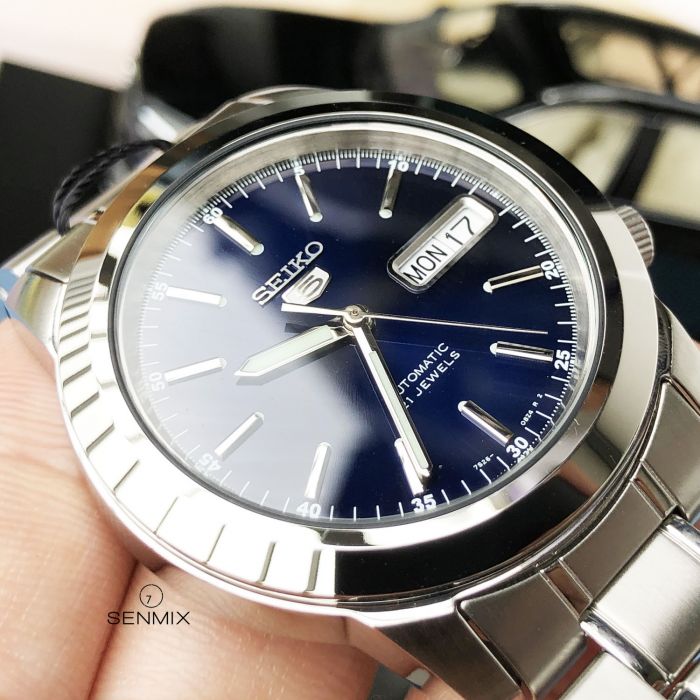 Seiko 5 Automatic Blue Dial Men's Watch SNKE51 xách tay chính hãng giá ...