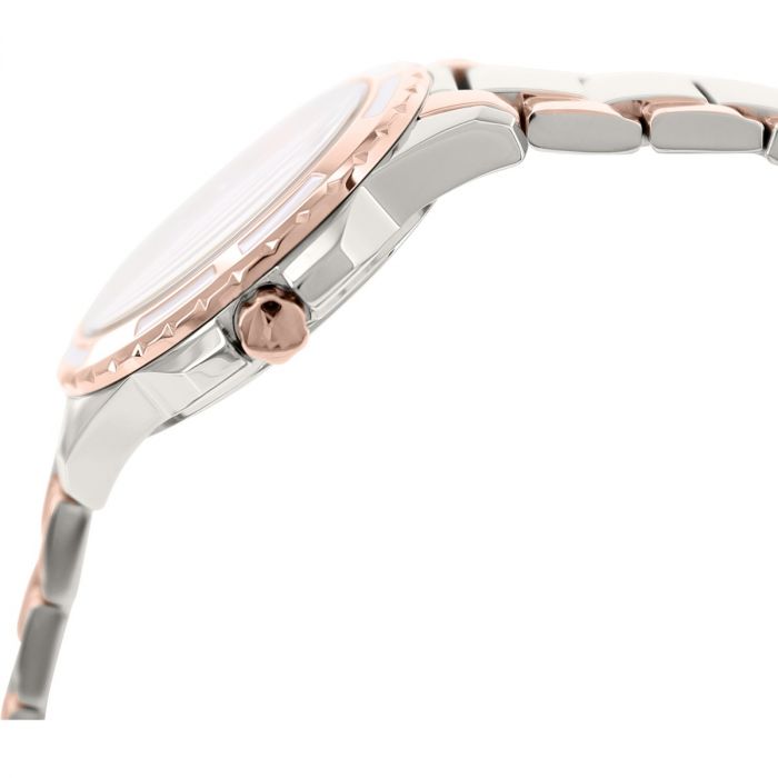 Bulova Diamond Mother of Pearl Two Tone Women's Watch 98P134 xách tay ...