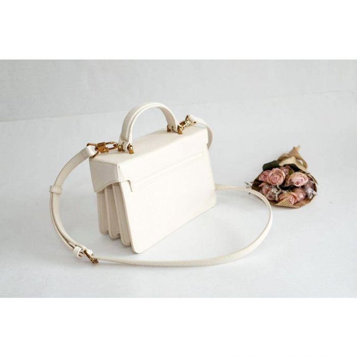 Charles & Keith Classic Push-Lock Màu Trắng Quai Xách CK2-50701030 xách ...