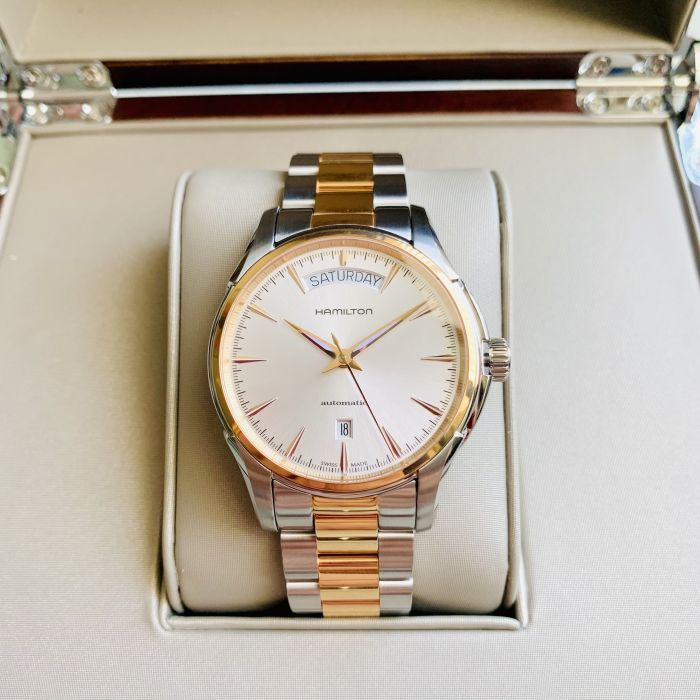 Hamilton Date Day DemiRose Mặt Tròn Dây Kim Loại H32595151 xách tay ...